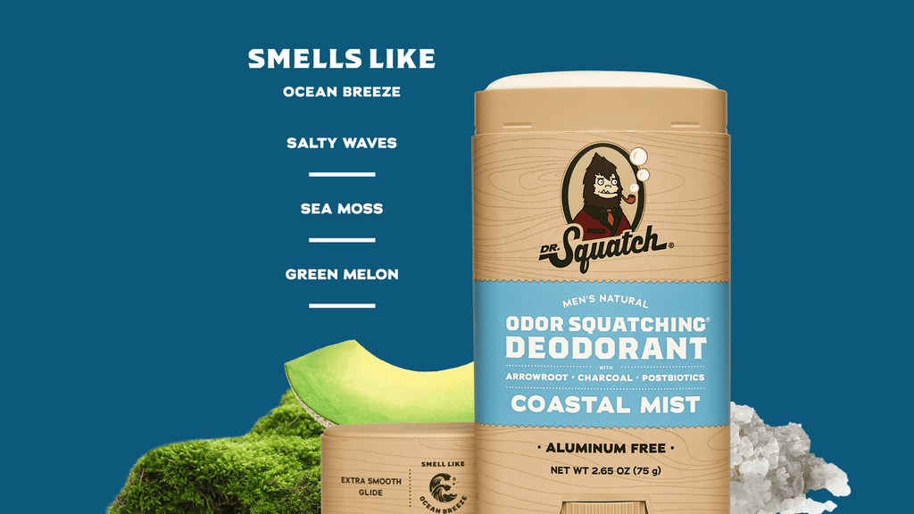 Coastal Mist Deodorant - Dr. Squatch