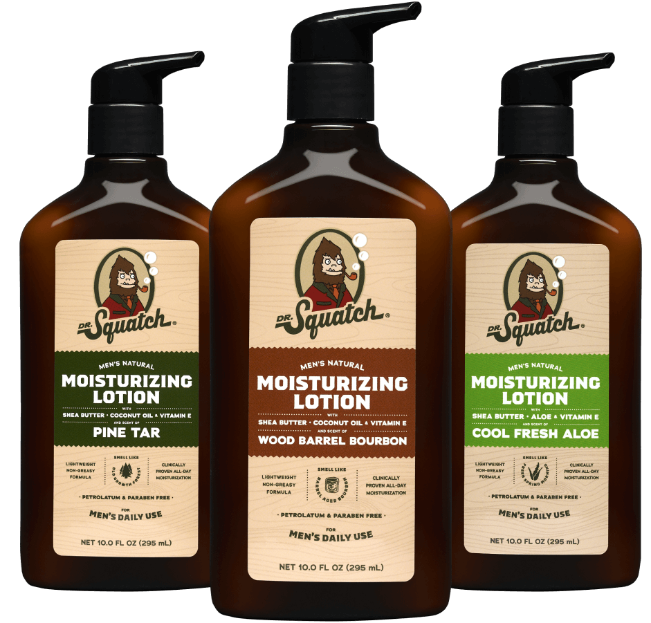 Lotion 3-Pack - Dr. Squatch